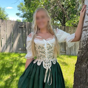 Blush Pink Linen Renaissance Skirt Long Gathered Skirt Maxi - Etsy