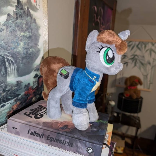 Little Pip 7.5" Beanie - Fallout Equestria Plush - Made to Order - Etsy