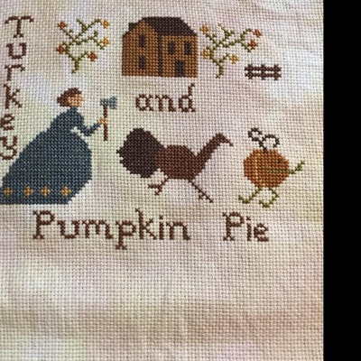 Primitive Cross Stitch Pattern PDF EARLY AMERICA - Etsy