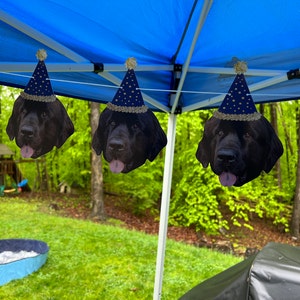 Custom Face Party Hat Photo Party Hat Personalized With - Etsy