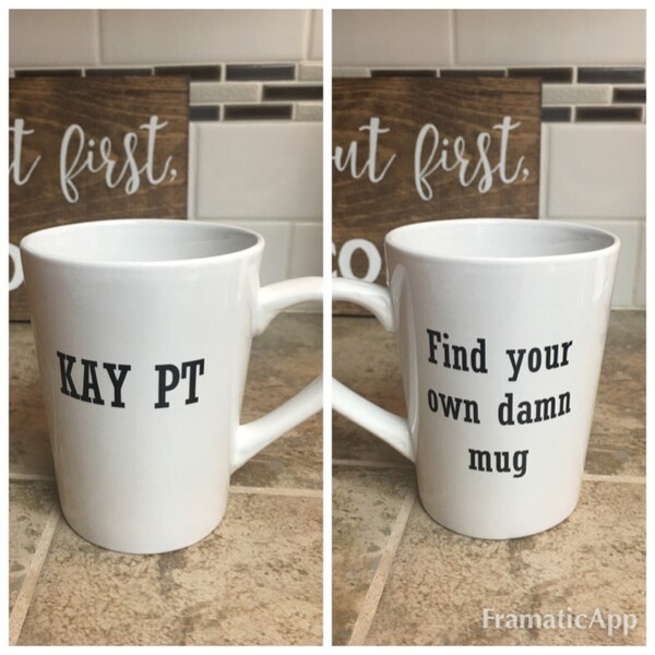 Personalized Mug Custom Coffee Mug Quote or Saying - Company Logo Cups ...