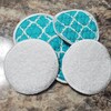 2x Shapes of Reusable Make up Pads for 4x4 and 8x12 Hoops. in the Hoop ...