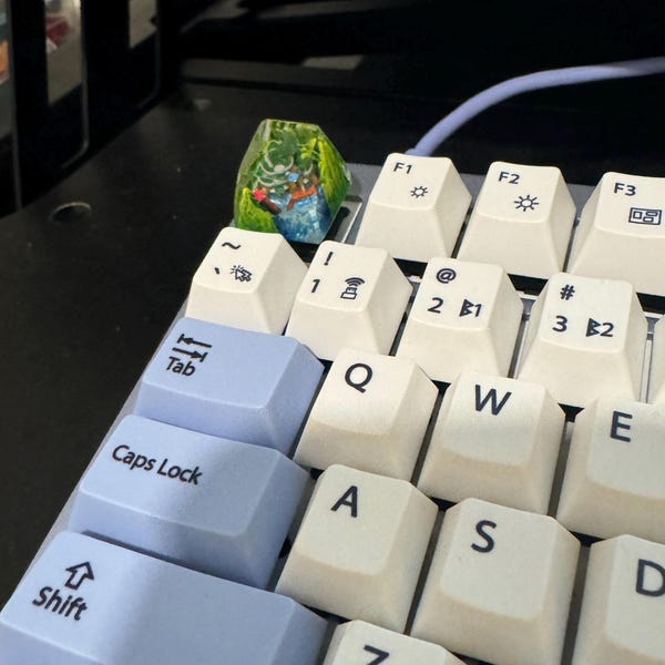 Keycaps Bee Artisan, Custom Artisan Keycaps, Keycaps Anime Cute, Keycap ...