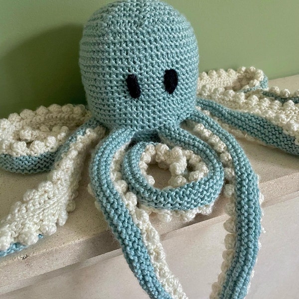 Robyn Octopus Knitting Kit. Amigurumi Octopus. Animal Knitting Kit ...