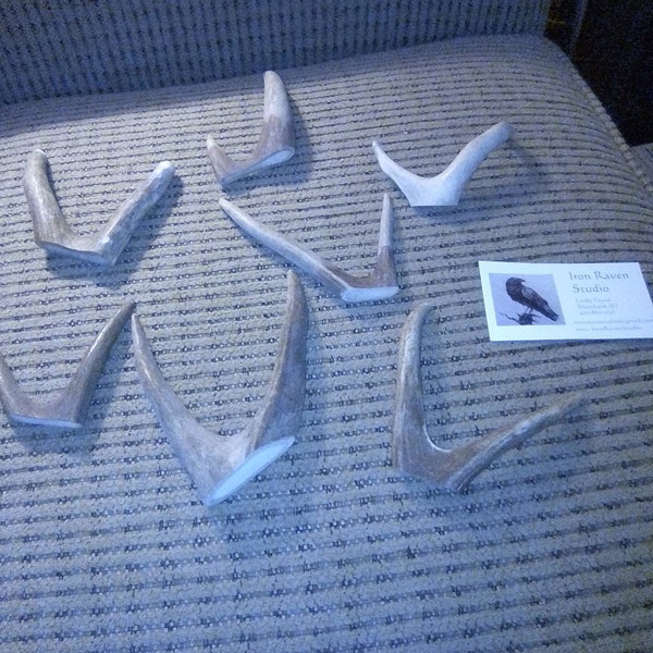 5 Forked Deer Antler Tines Small - Etsy