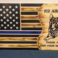 K9 Flag - Etsy