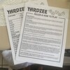 BUNDLE: Yardzee Digital Logo, Score Card & Rules. Printable, Instant ...