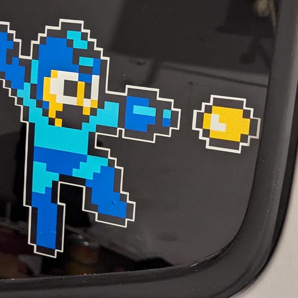 CECIL as Knight Sprite Mugshot From Final Fantasy IV 8 Bit Vinyl Decal ...