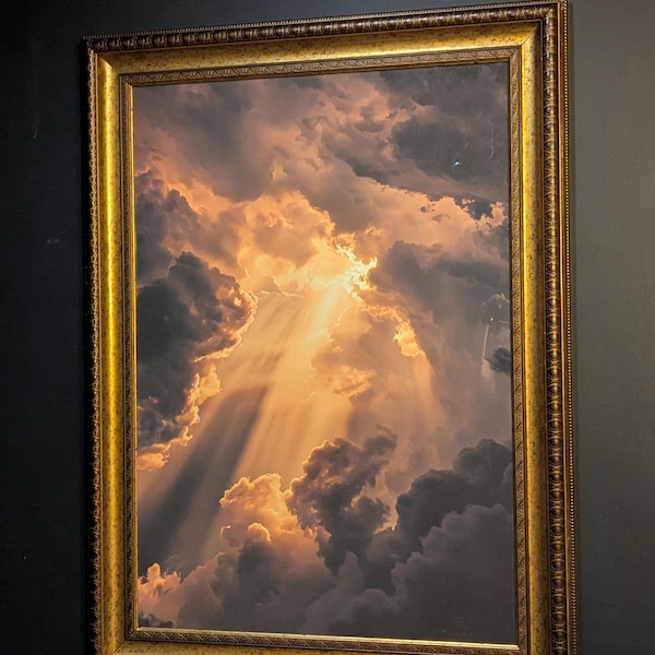 The Last Supper Art Print: Satan, Devil, Gothic Painting, Dark Art ...