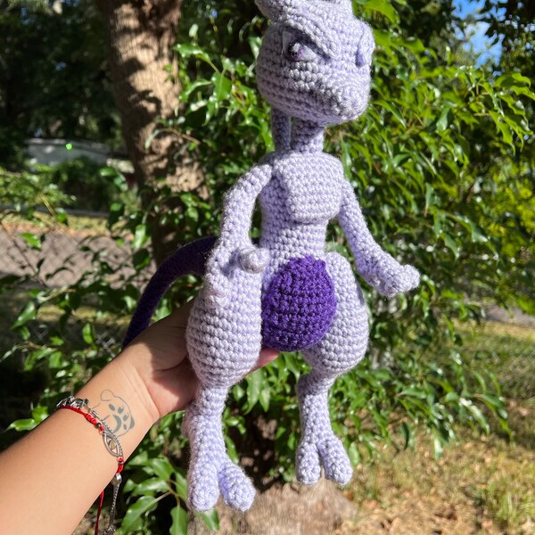 Mewtwo • Crochet Pattern • Amigurumi PDF File [GERMAN and ENGLISH] Incl ...