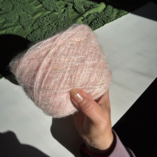 Sand Color-tweed DK Yarn in Merino Wool and Alpaca for Sweaters, Hats ...