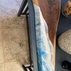 Your Custom Black Walnut Ocean Desk, Wave Desk, Beach Desk, Live Edge ...