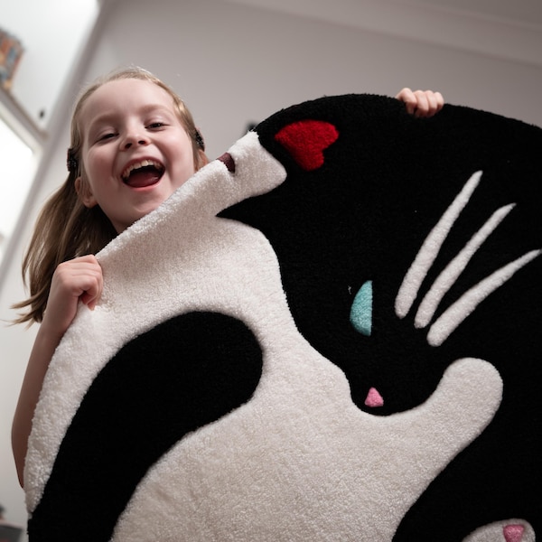 Kawaii Ice Cream Tufted Rug - Cute Kids Room Decor -pastel Cone Carpet ...