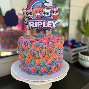 Pupstruction Inspired Cake Topper, Pupstruction Birthday, Birthday Cake ...