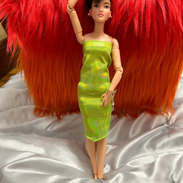 A *barbie Included* Mermaid Doll With Tail/fin and 3D Printed Seashell ...