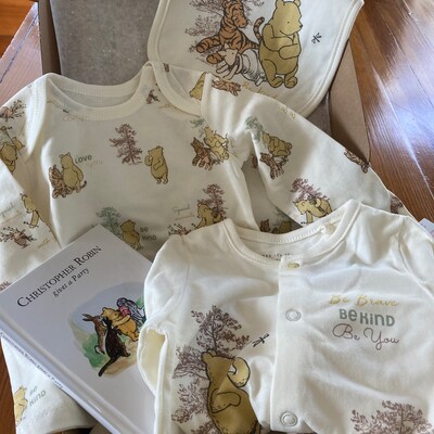 Peter Rabbit Sleepsuit Boys Girls 4 Piece Starter Set Beatrix Potter ...