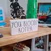 Any Wording - Block Wooden Signs - Personalised - Rae Dunn Inspired ...