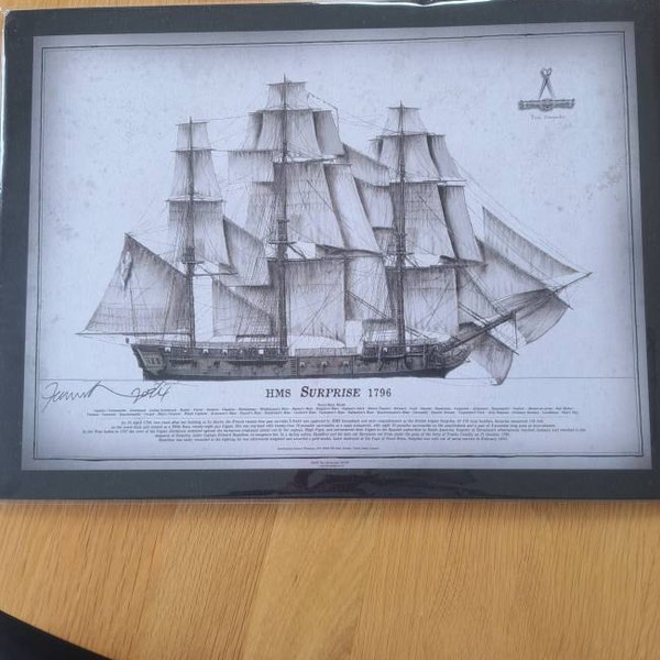 HMS Victory Profile - Artist Signed Print - Etsy
