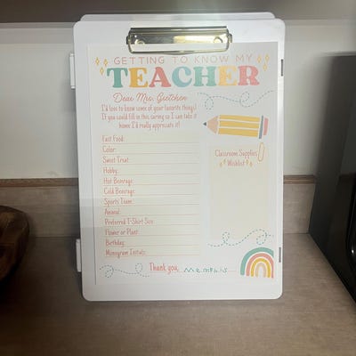 Editable Meet the Teacher Letter Canva Template, Back to School Welcome ...