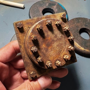 1:12 Scale Scary Creepy Eerie Horror Asylum Head Cage. Vintage Medical ...