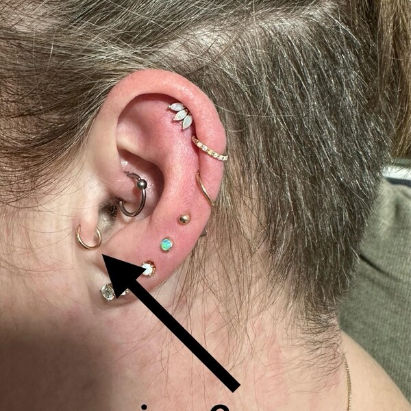 14G 4pcs Unisex Industrial Piercing Bars/ 316L Surgical Steel ...