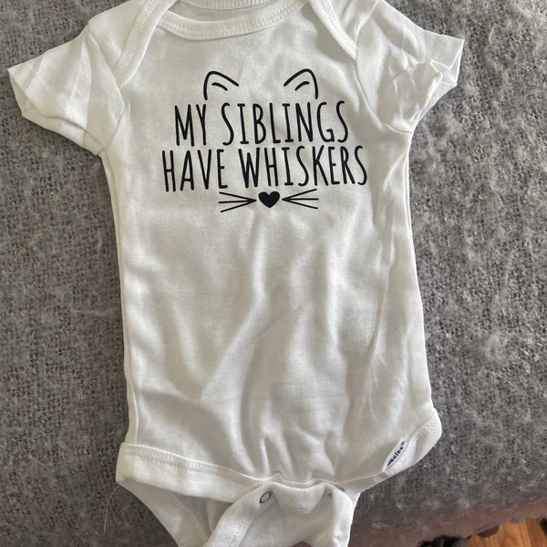 Custom Birth Announcement Onesie®, Personalized First and Middle Name ...