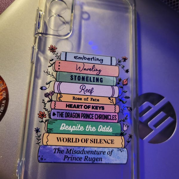 Personalized Favorite Books Magsafe Phone Case | Book Lover Phone Cover ...