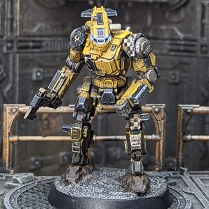 HCT-3 axeman Alternate Battletech Mechwarrior Miniatures - Etsy