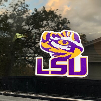 LSU Tigers 6 Premium Vinyl Decal Licensed NCAA - Etsy
