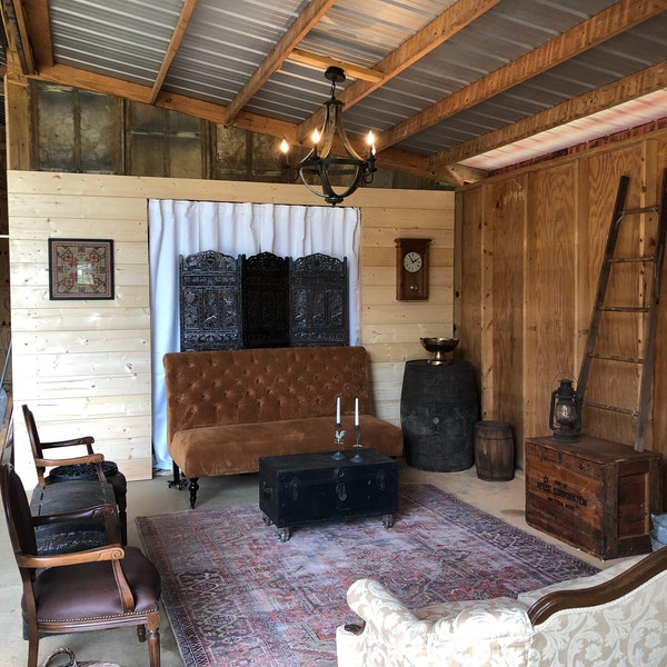 Reclaimed Metal Roofing Flattened Barn Tin Silver and Rusty Beautiful ...