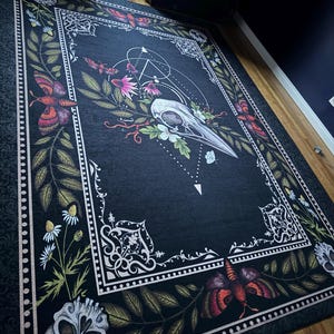 Occult Cicada Bedding, Witchy Esoteric Moth King Queen or Twin Duvet ...