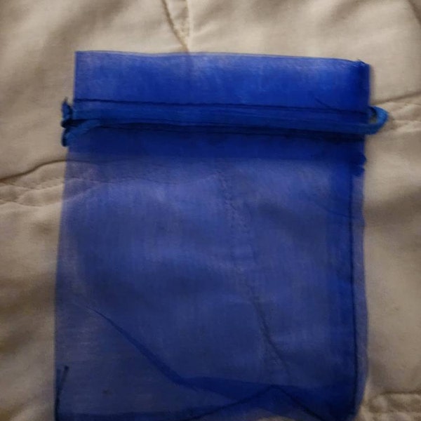 4"x5" Sheer Organza Bags, Jewelry Candy Packing Pouch, Makeup and Party ...