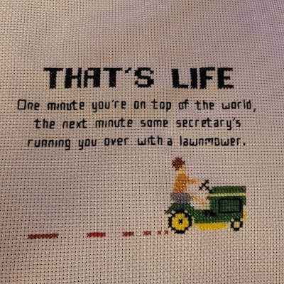 Babel Fish Cross Stitch Pattern Hitchhiker's Guide to the Galaxy - Etsy