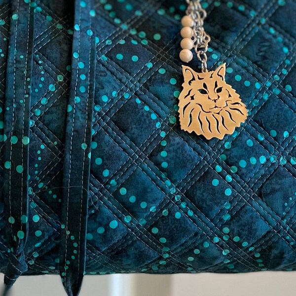 Cavoodle Dog Bamboo Wood Christmas Ornament, Cavapoo Dog Face Tree ...