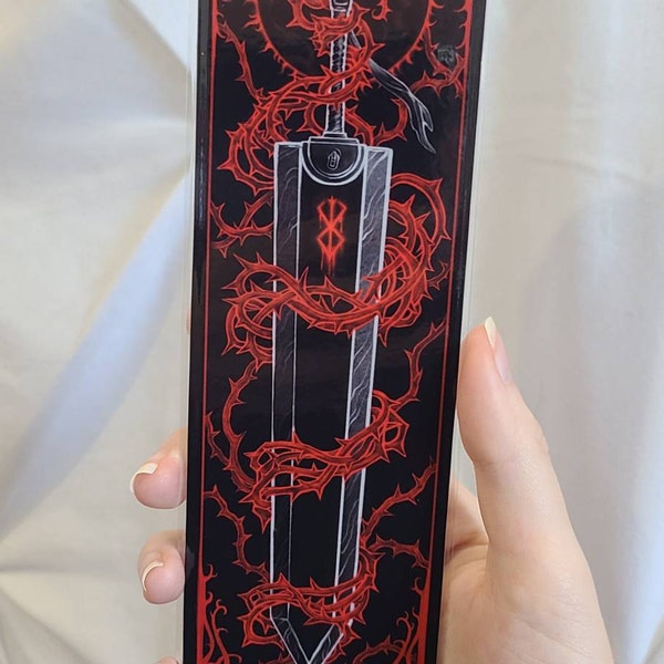 Dragonslayer Sword Vertical Art Print - Guts' Sword Anime Manga Wall ...
