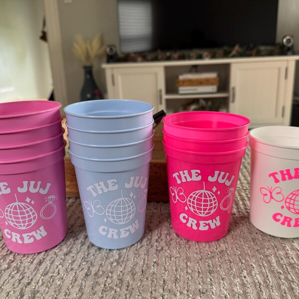 BACH CLUB Cups for Country Club Bachelorette Party | Classy ...