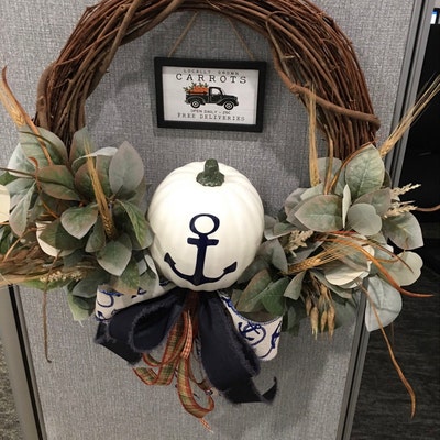 Year Round Greenery Wreath for Front Door With Seeded Eucalyptus ...