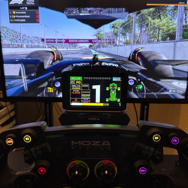 Sim Racing Pc 5 Vocore Screen Dashboard for Simhub With Usb 2.0 With a ...