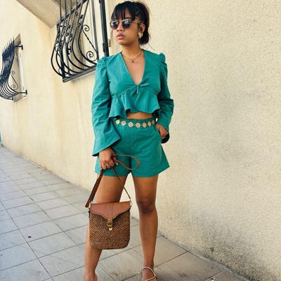 Drawstring Ruched Top Sewing Pattern PDF, Women's Blouse Sewing Pattern ...