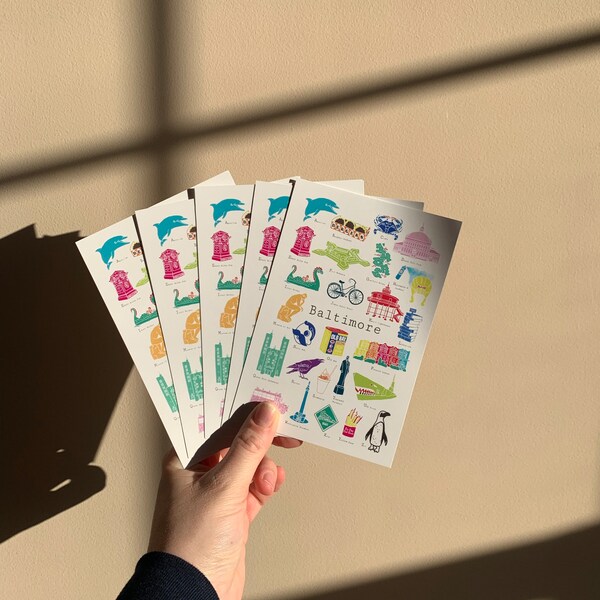 Northern Virginia A to Z Wall Art Print by Chufish Studio | Abcs ...