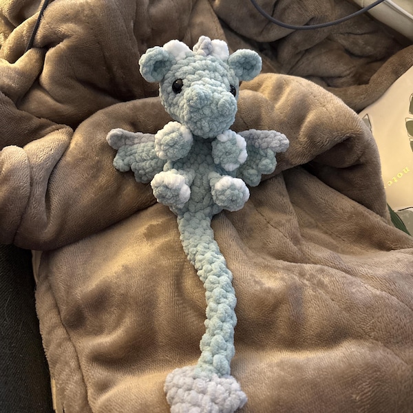 Bennie the Mini Dragon Snuggler Crochet Pattern (PDF Pattern) - Etsy