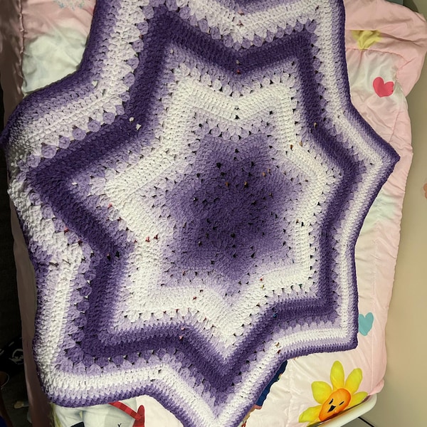 6-day Star Blanket by Betty Mcknit - Etsy