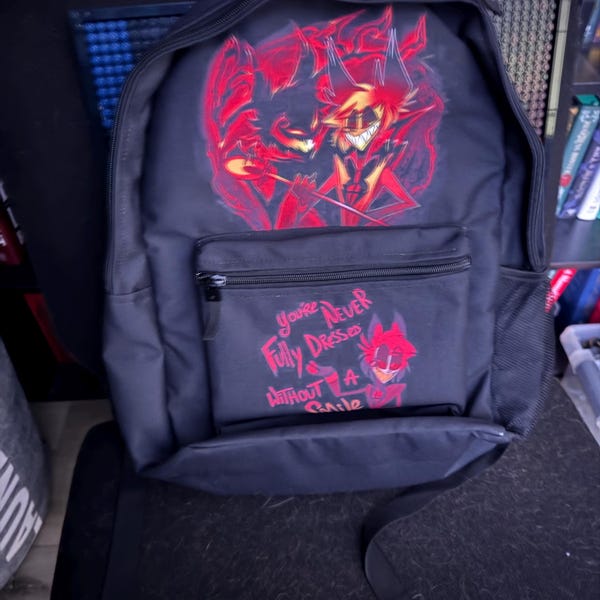 Alastor Hazbin Hotel Backpack - Etsy