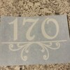 Rocking Chair Monogram Decals Set of 2 - Etsy