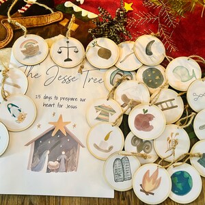 Jesse Tree Day by Day Advent - Etsy