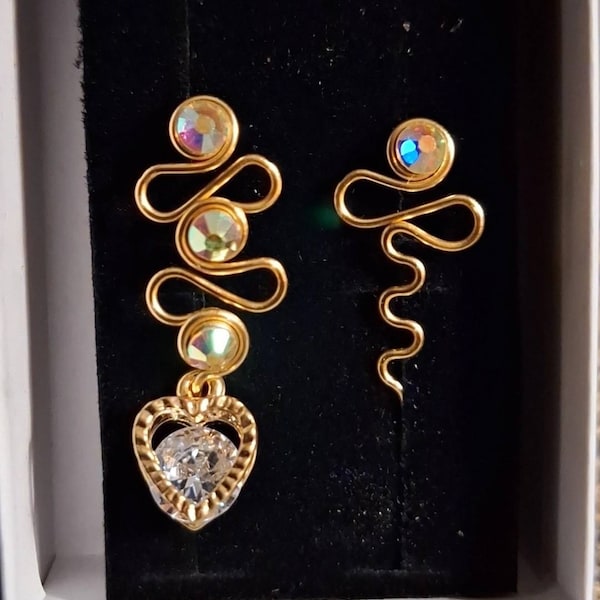 Crystal Nose Cuff Set | Dangle Nose Cuff No Piercing Necessary | Fake ...