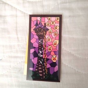 Stained Glass Themed Bookmarks London, Venice, Tulip, Sunflower Stained ...