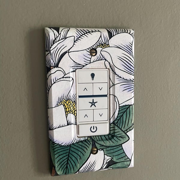 Hand Painted Tarot Card Light Switch Cover the Sun Lightswitch Cover ...