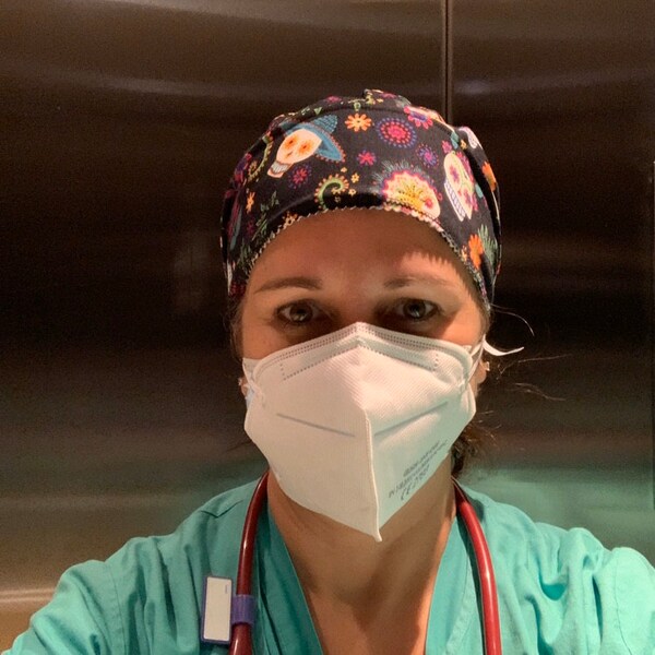 LSU Plaid Unisex Surgical Scrub Cap - Etsy