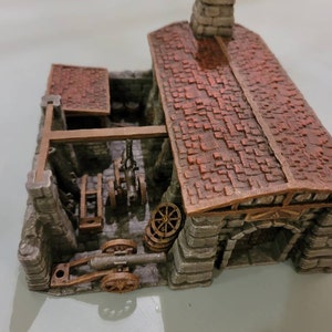 Medieval Bowyer 3D Print, Building Terrain, Tabletop Miniature, D&D Dnd ...